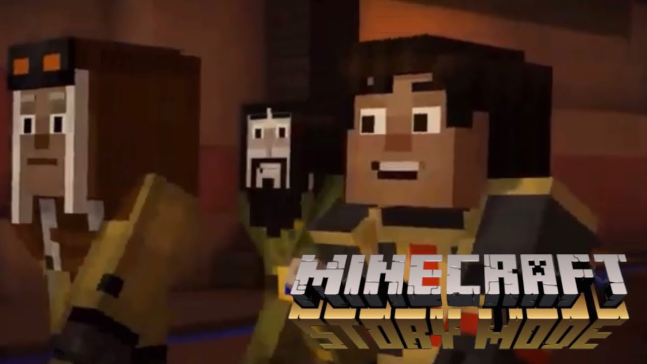Minecraft Story Mode Meeting Harper - YouTube