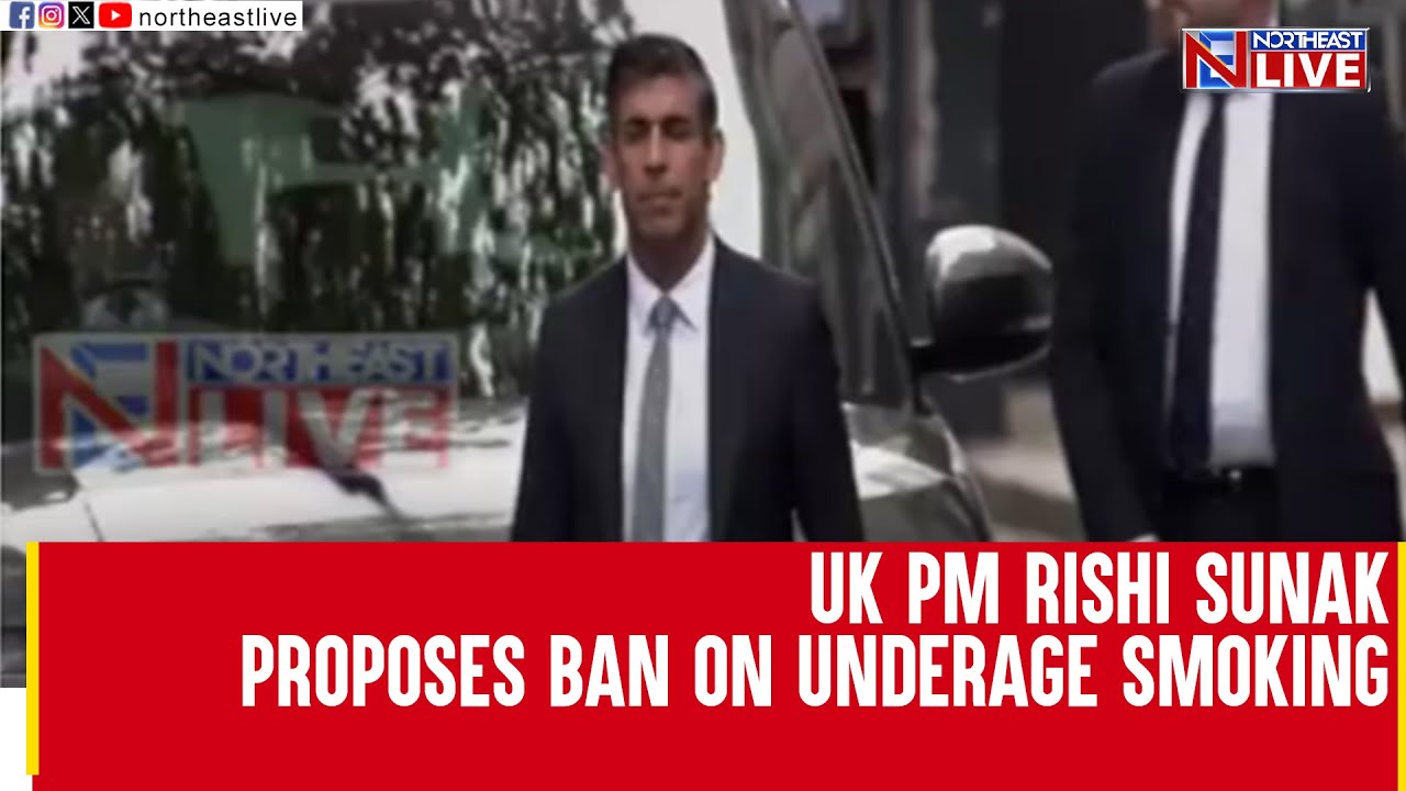 UK PM Rishi Sunak proposes ban on underage smoking - YouTube