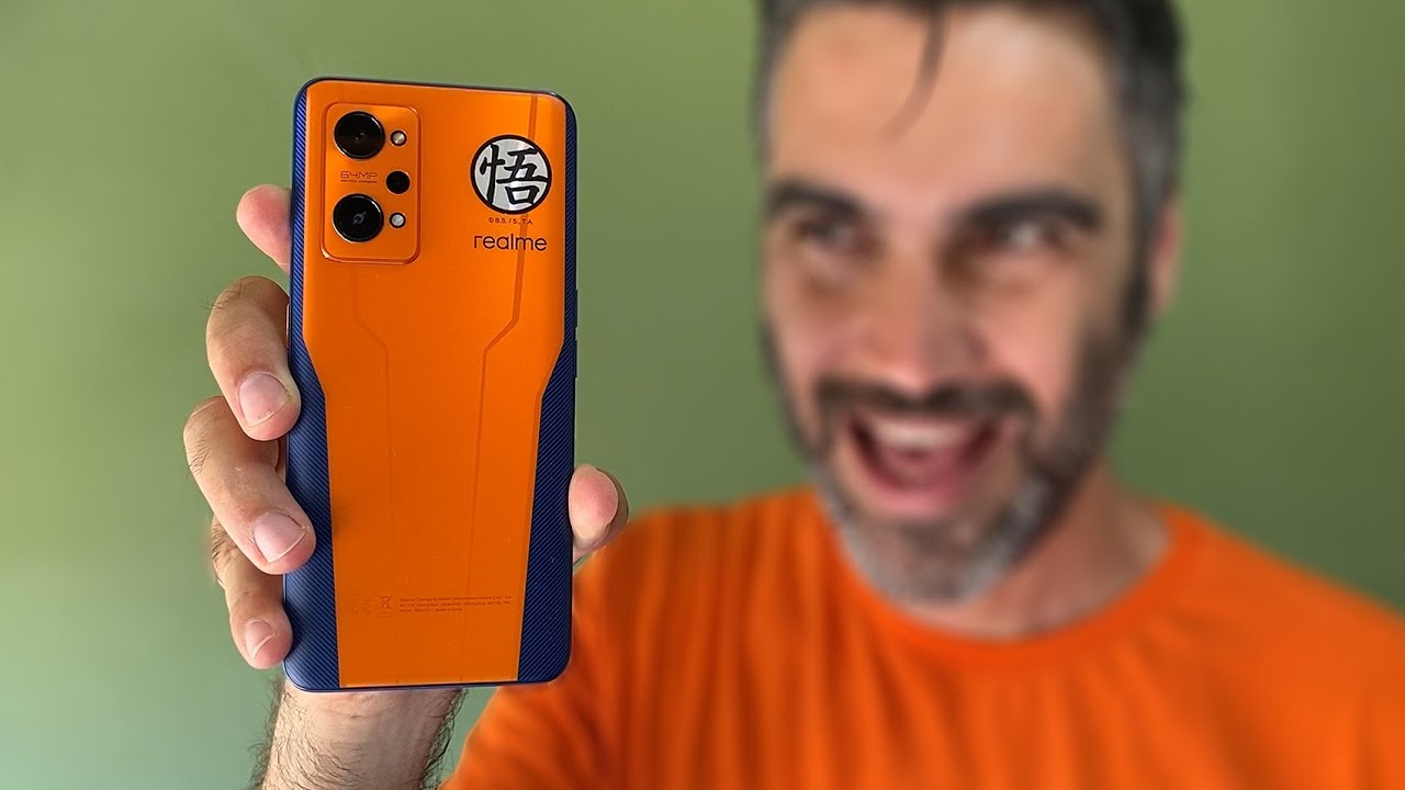 ¡El teléfono de GOKU! Realme GT Neo 3T "DRAGON BALL Z" 😜 - YouTube