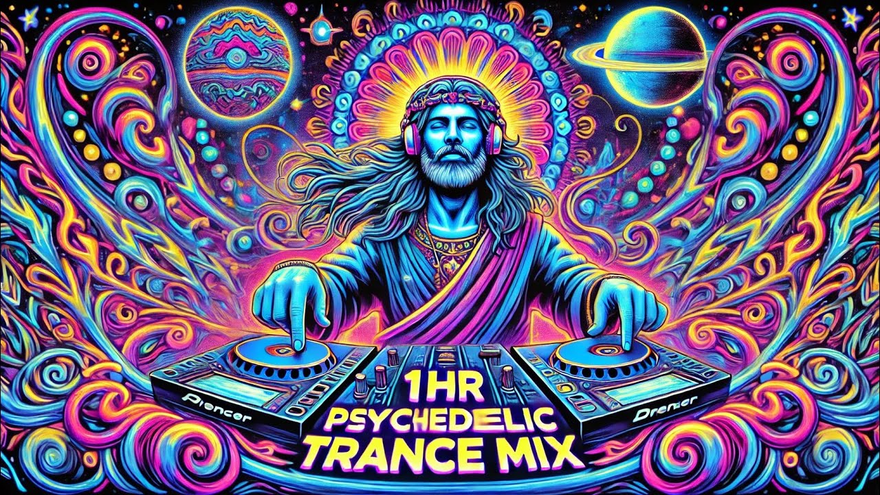 One Hour Psychedelic Trance Mix - YouTube