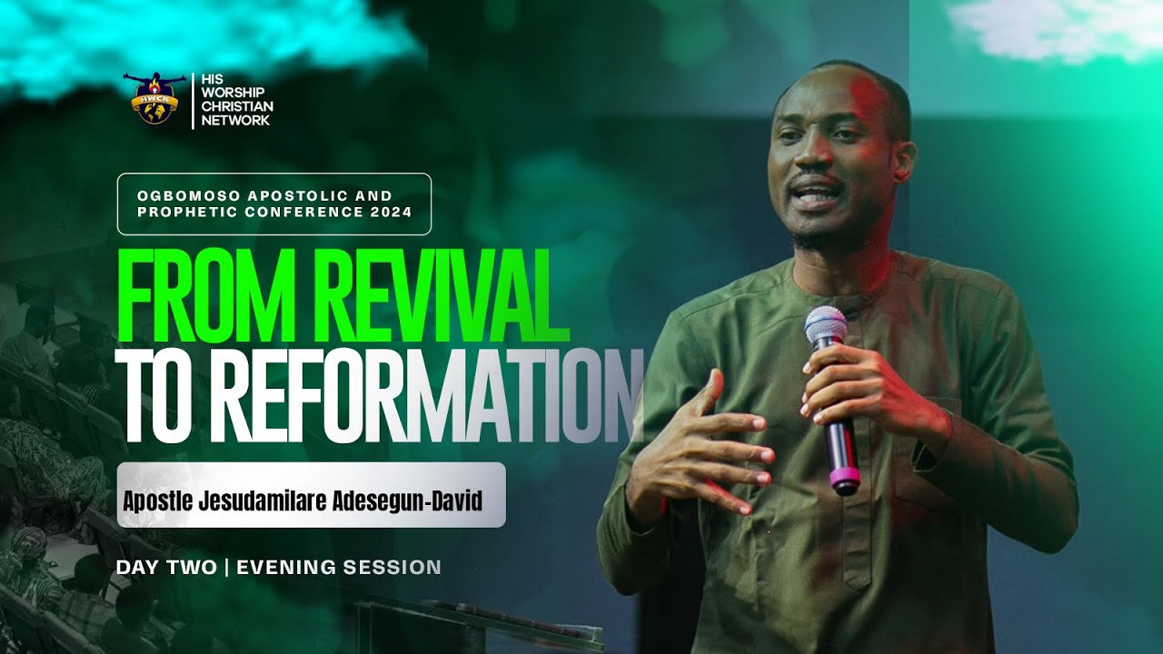 HOW TO BUILD A CITY (FROM REVIVAL TO REFORMATION ) - APOSTLE JESUDAMILARE ADESEGUN-DAVID - YouTube