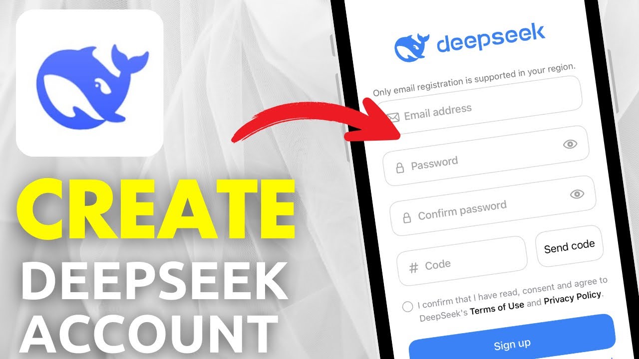 How To Create Account On DeepSeek (EASY!) - YouTube