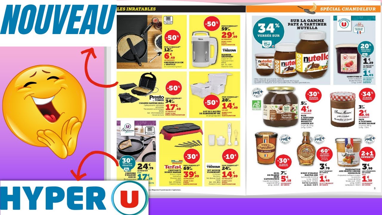 catalogue HYPER U du 23 janvier au 4 février 2024 📢 Arrivage - FRANCE ...