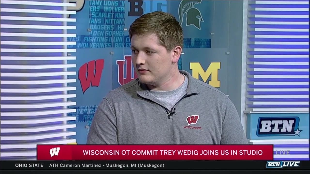 2020 National Signing Day: Talking with Wisconsin OT Commit Trey Wedig ...