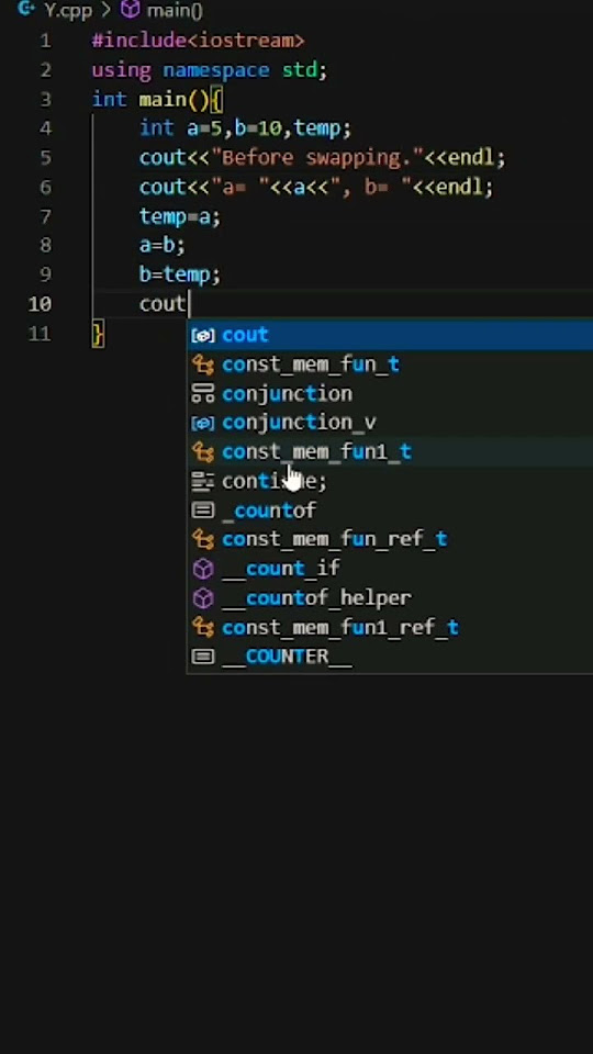 Swap Two Numbers Using C Cpp Coding Algorithm Swap Array Datastructures Programming