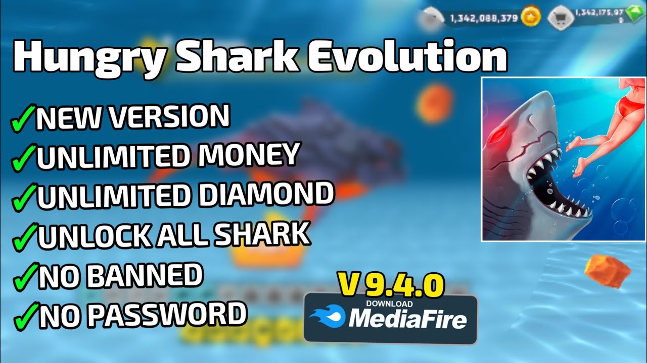 UPDATE!! Hungry Shark Evolution Mod Menu V 9.4.0 Latest Version | Link ...
