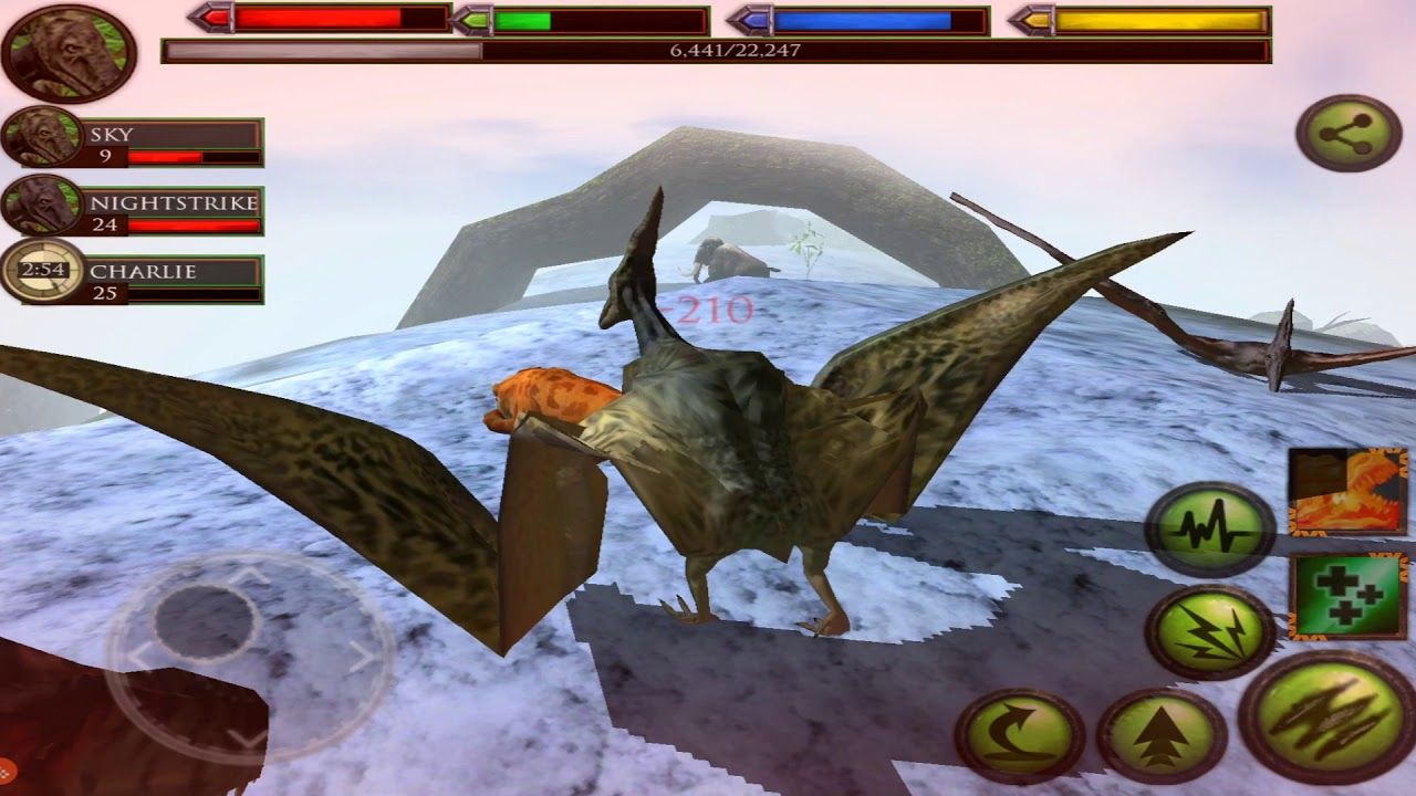 Ultimate Pterodactyl Family VS T-Rex Simulator3D, Ultimate Dinosaur ...