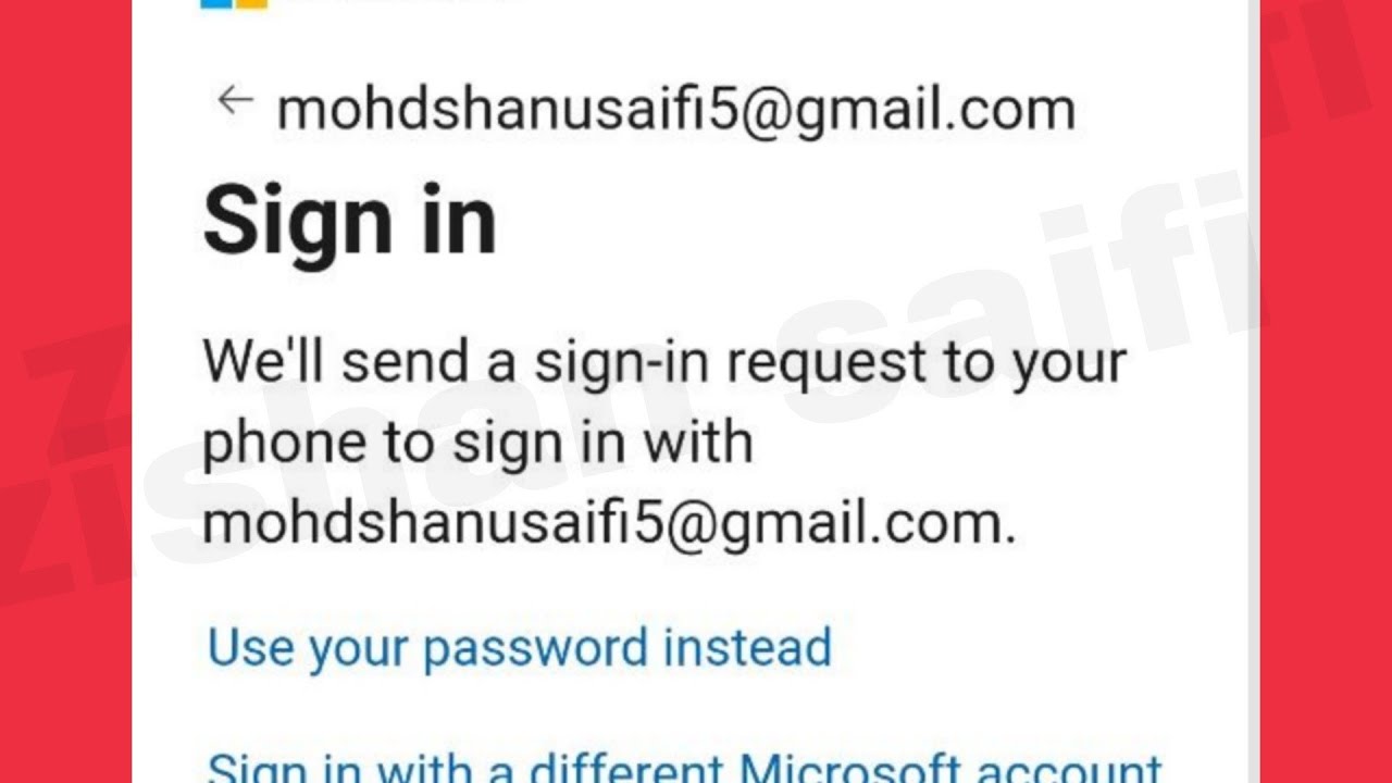 Microsoft Account Fix Sign in Fix We'll send a sign in request to your ...