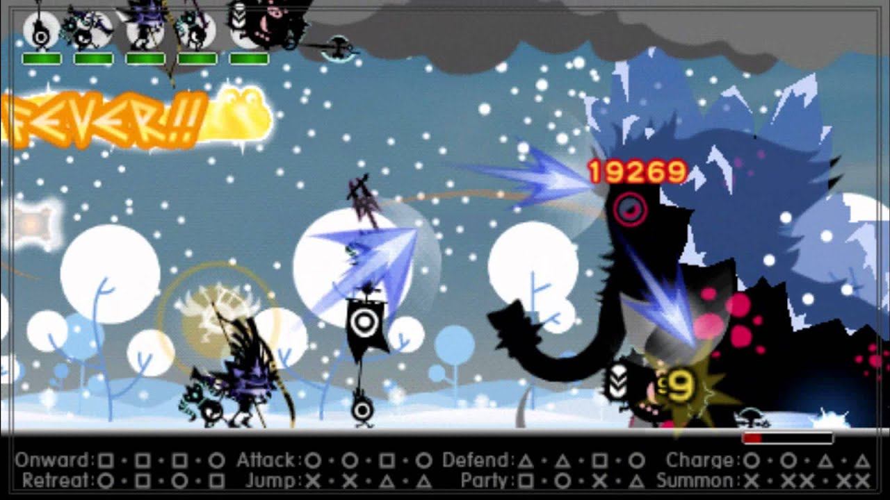 Patapon 3 Boss: Manboth, Lord of the Snow Field 4 w/ Alosson - YouTube