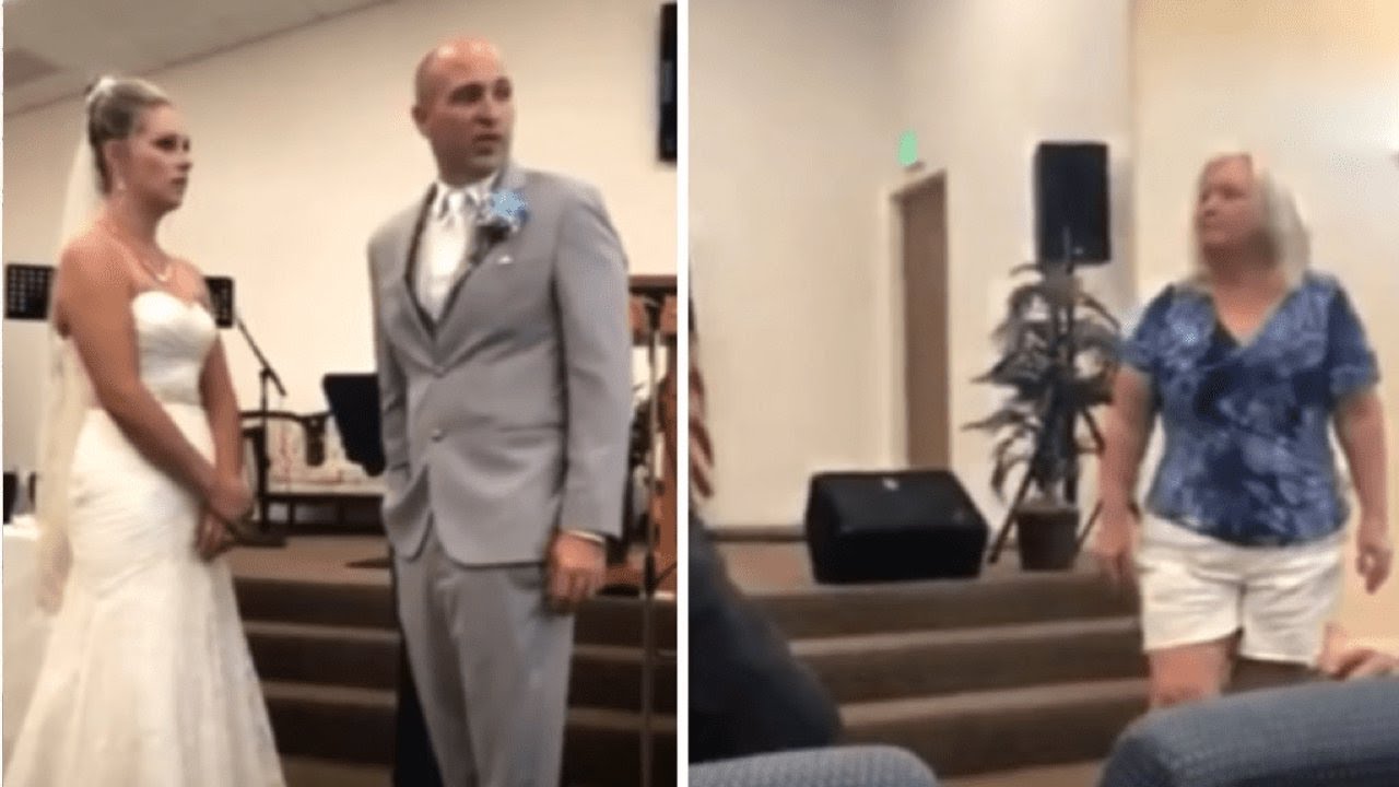 Angry Mother In Law Yells At Bride During the Wedding for a stupid ...