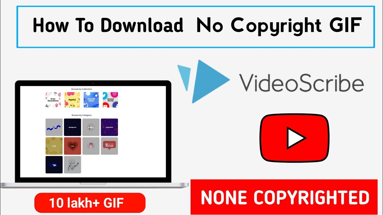 How To Download None Copyright GIF For Video Scribe|None Copyright Gif ...