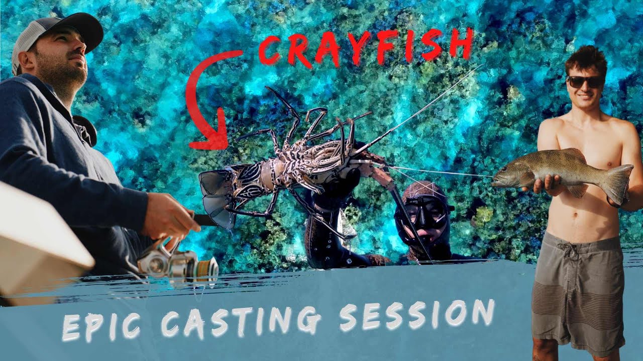 EPIC Casting Session + Crayfish - YouTube