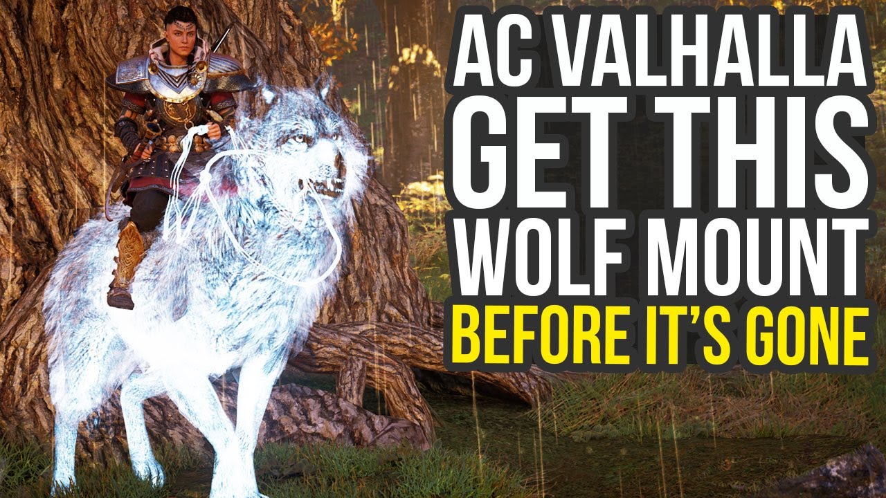 Get This Ghost Wolf Mount Before It's Gone In Assassin's Creed Valhalla ...