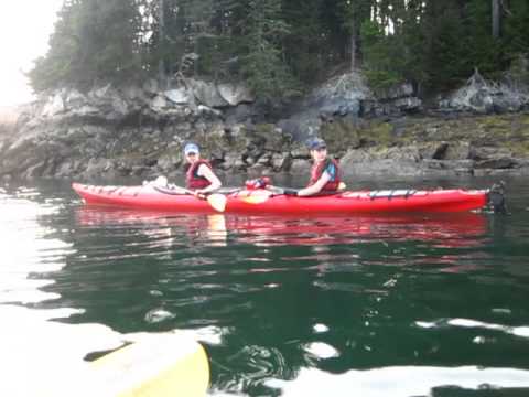 Acadia National Park, kayak tour - YouTube