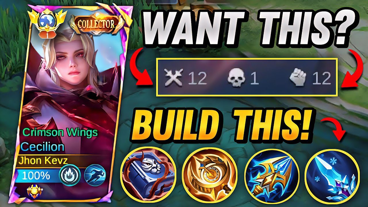 TRY THIS BUILD FOR CECILION TO BE UNSTOPPABLE | 100% DEADLY | TOP ...