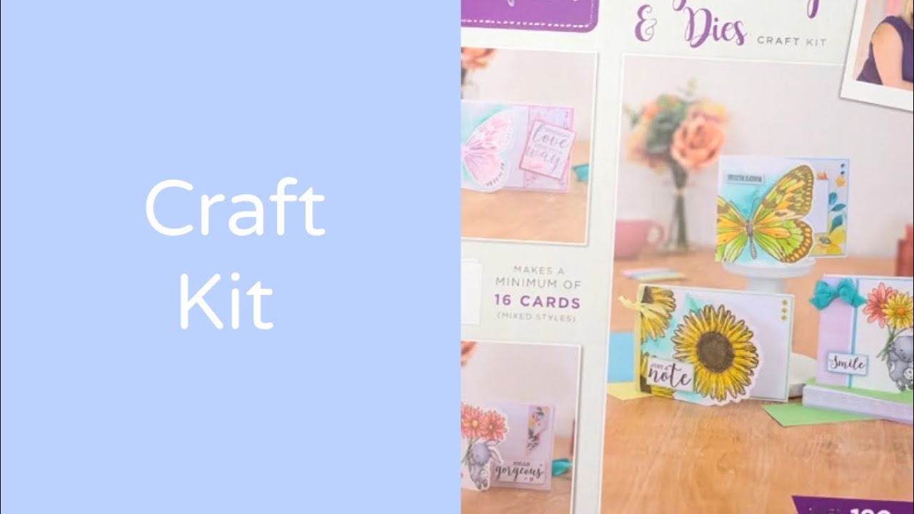 Closer Look at Crafter's Companion Craft Kit - YouTube