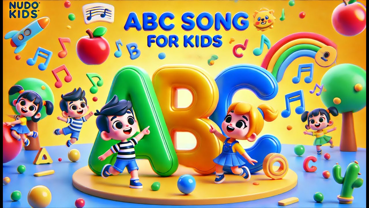"ABC Song for Kids | Fun Alphabet Adventure 🔤 | Learn ABCD with Music ...
