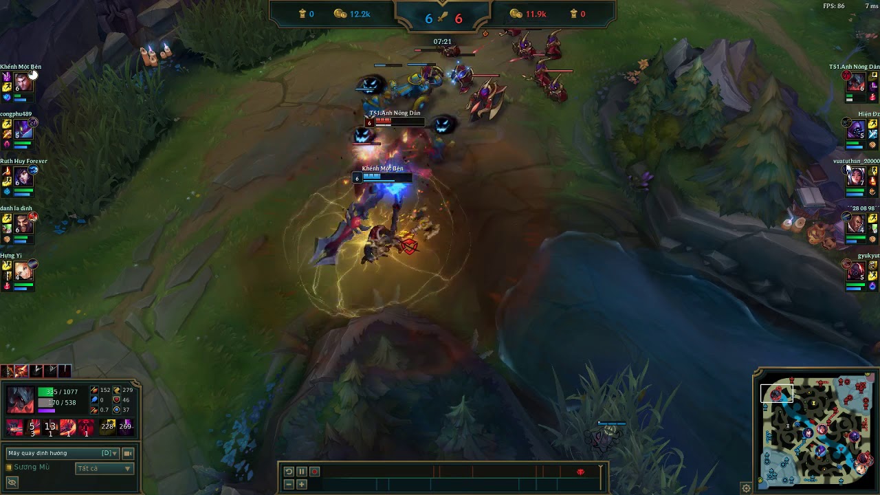 League of Legends | highlight Olaf so strong carry all team - YouTube