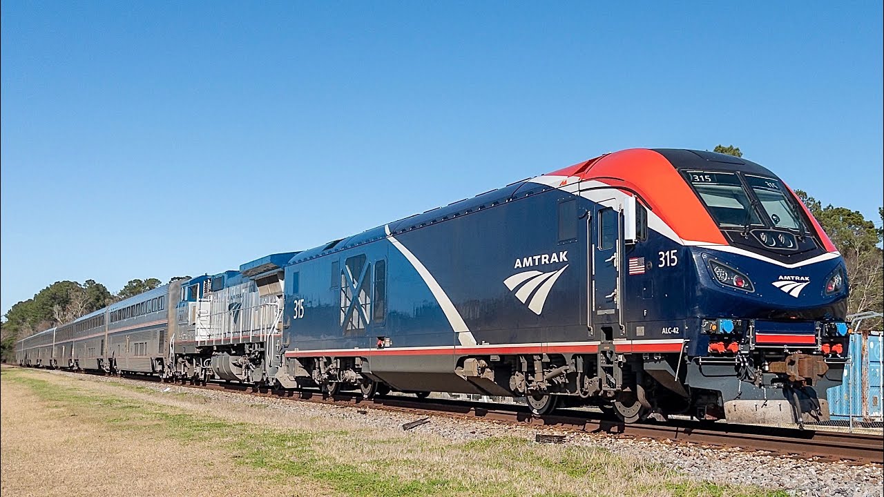 AMTK P059 South through Tickfaw, LA with AMTK 507! - YouTube