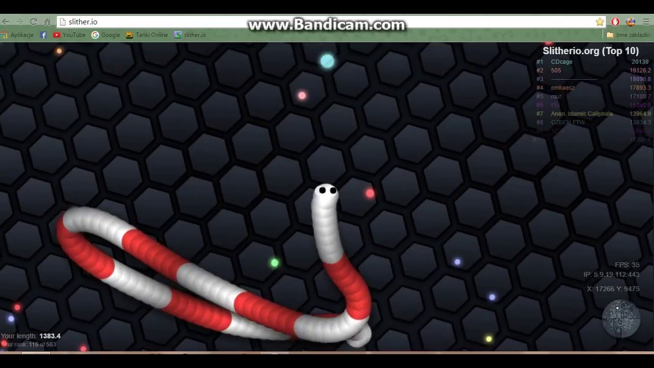 Slitherio.io - YouTube