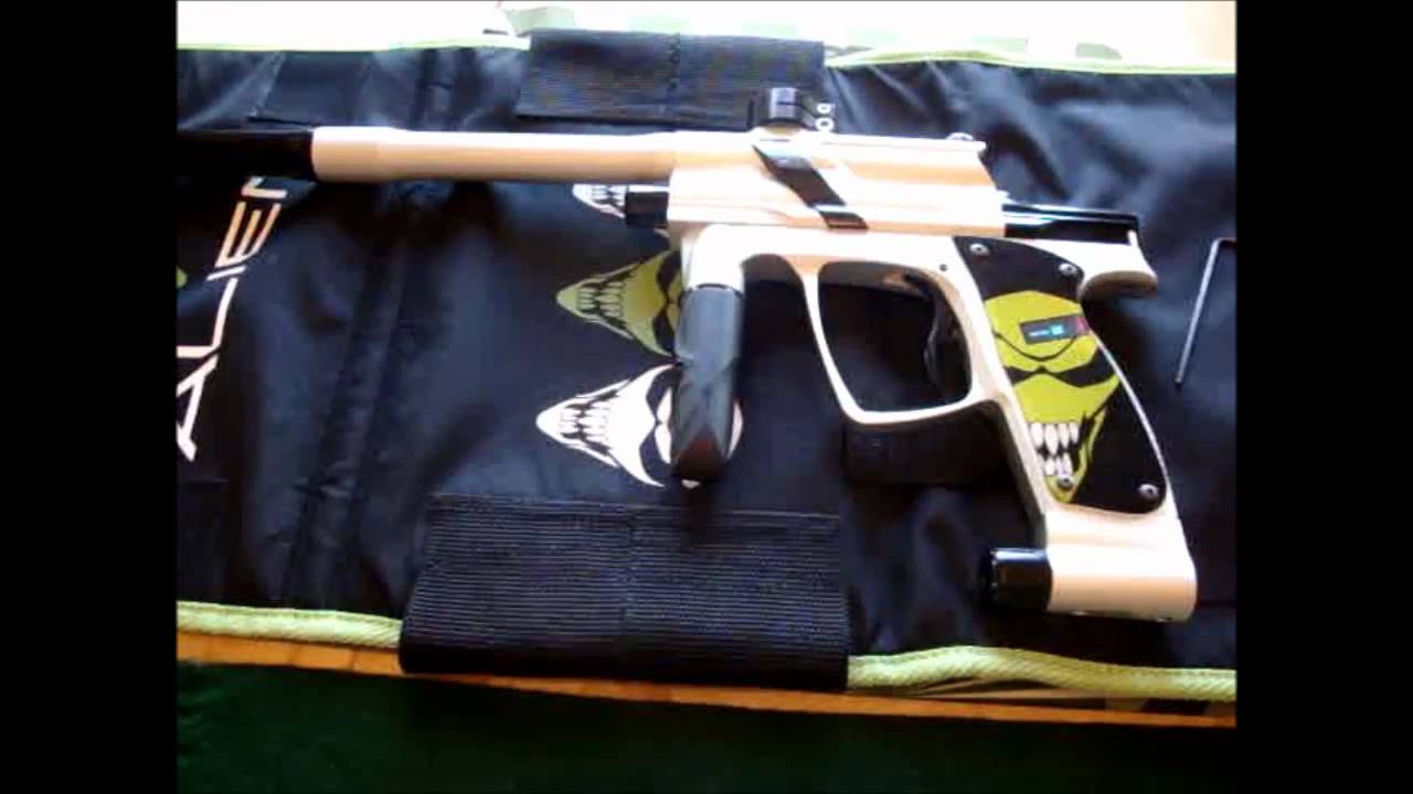 2012 Alien Invasion Paintball Gun Efficiency Test and Review - YouTube