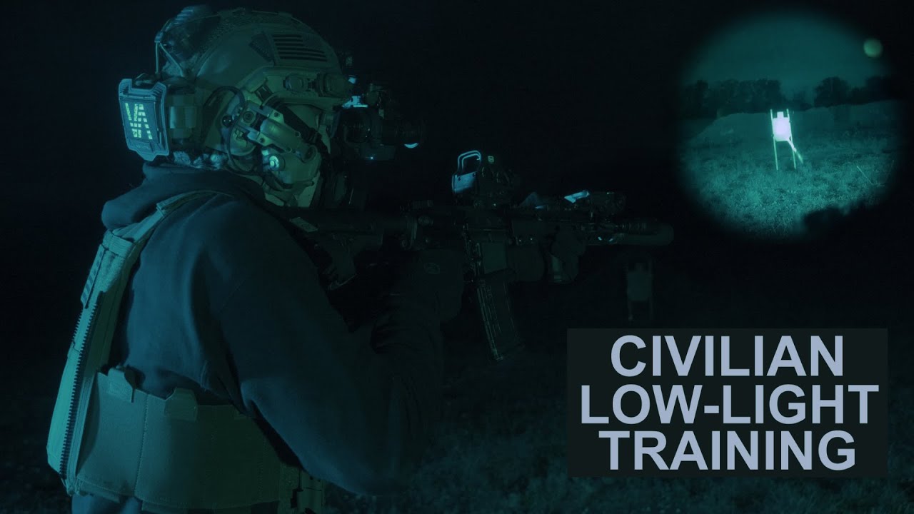 Training In The Dark (Night Vision POV) - YouTube