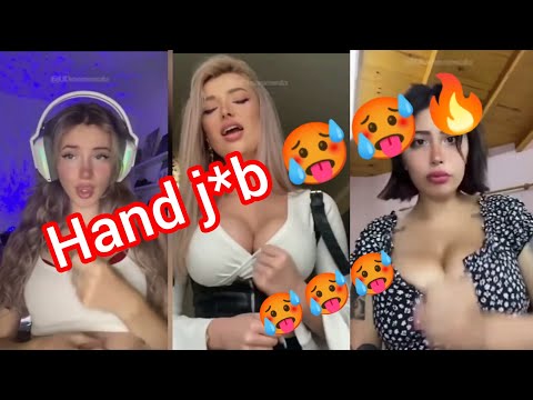 Hand j*B new hot tiktoks girls trend, no bra competition. big boobs #viralvideo #tiktok2023 #foryou