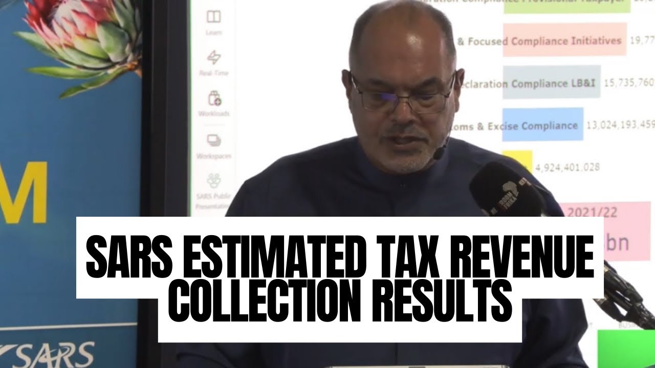 SARS Estimated Tax Revenue Collections Commissioner The Tax Awareness ...