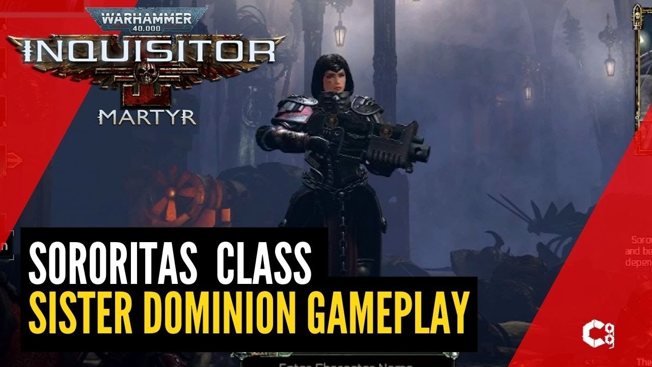 Sister Dominion Story Gameplay | Warhammer 40,000: Inquisitor - Martyr Sororitas Class DLC - YouTube