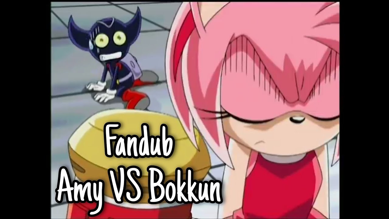 SonicX Fandub: Amy VS Bokkun - YouTube