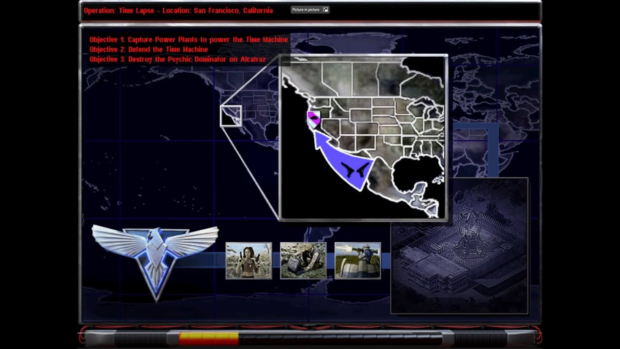 Red Alert 2 Yuri's Revenge Allied Campaign 1 (Time Lapes) 1080P ...