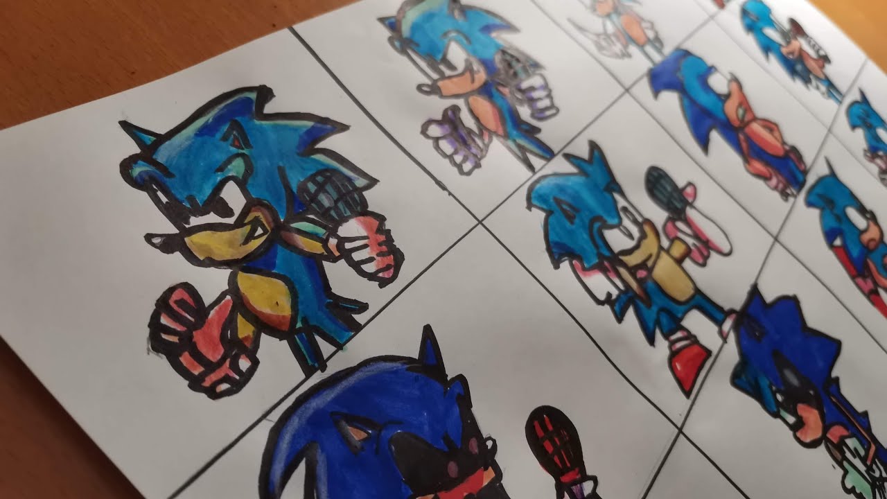 Drawing of All my favorite on Friday Night Funkin' part 1 - YouTube