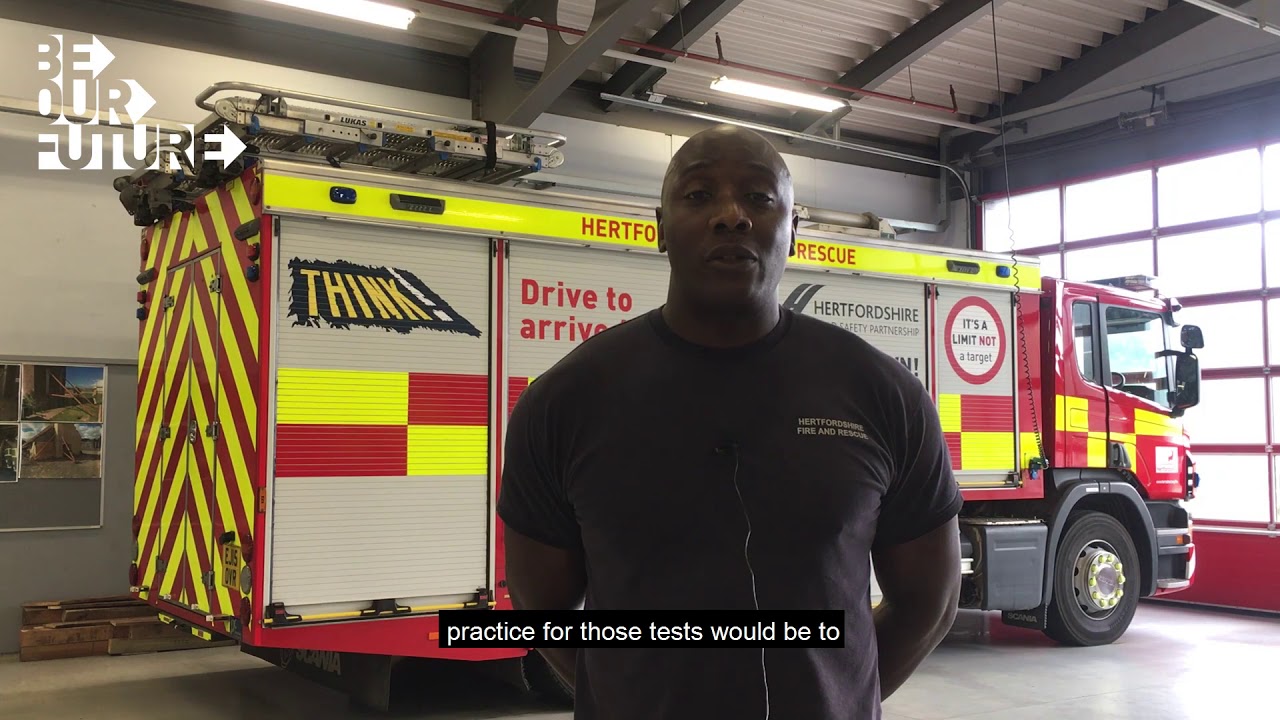 Firefighter explains the bleep test - YouTube