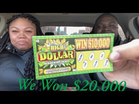 WE WON $20,000!!!!!! Fake Lottery Ticket Prank - YouTube