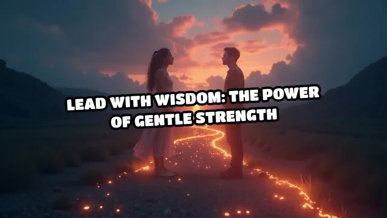 Lead With Wisdom: The Power of Gentle Strength - YouTube