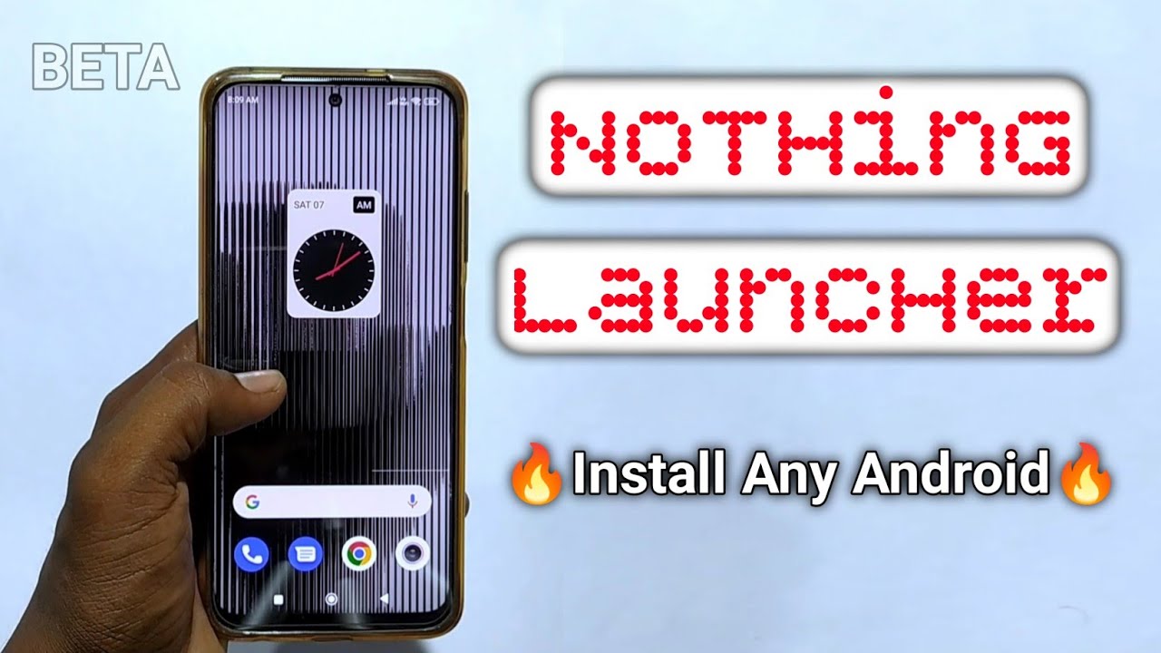 How To Install Nothing Launcher (Beta) - Xiaomi & Android | Nothing ...