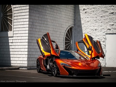 Volcano Orange Mclaren P1! - YouTube