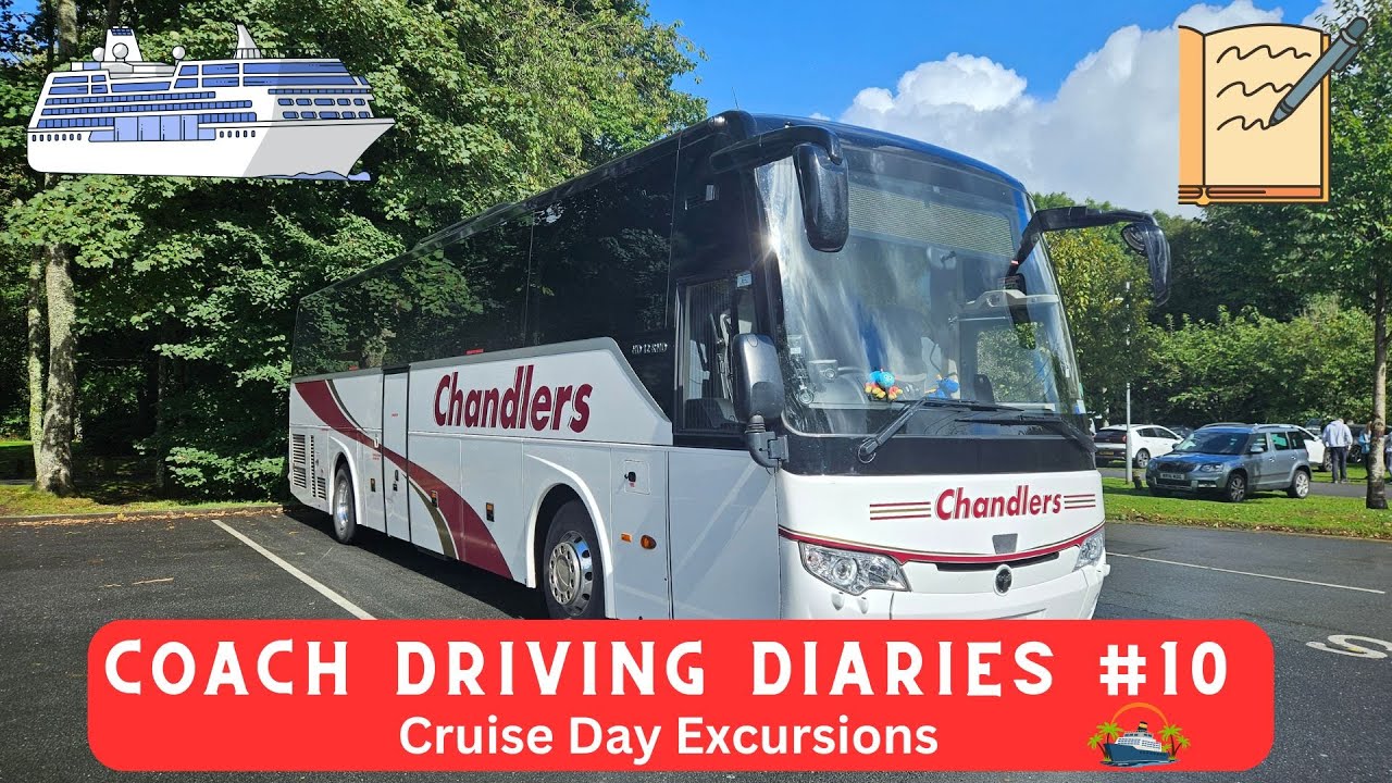 Coach Driving Diaries #10 - Cruise Day Excursions - YouTube
