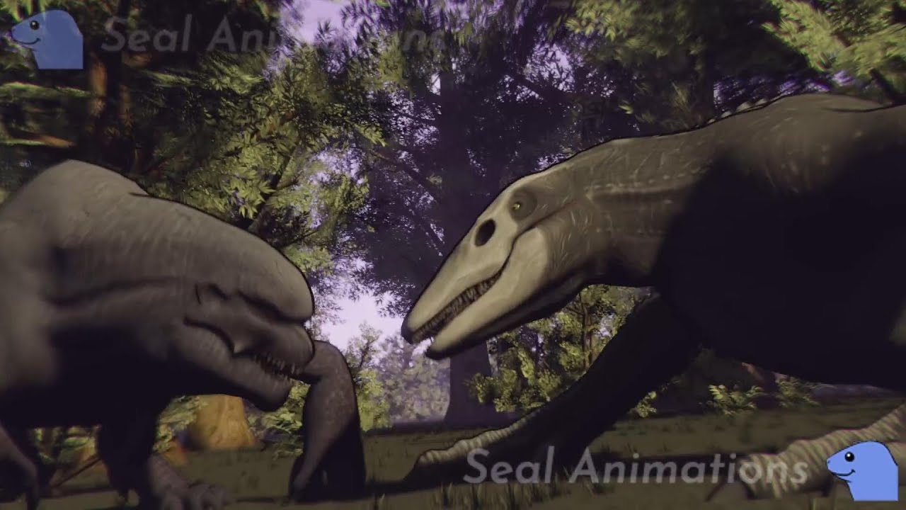 Seal Animations D rex vs Skullcrawler - YouTube