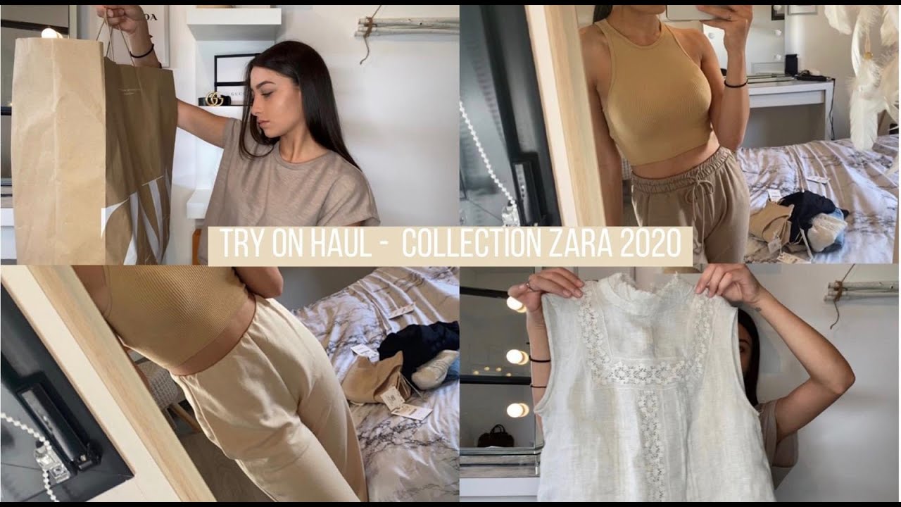 TRY ON HAUL - COLLECTION ZARA 2020 - YouTube