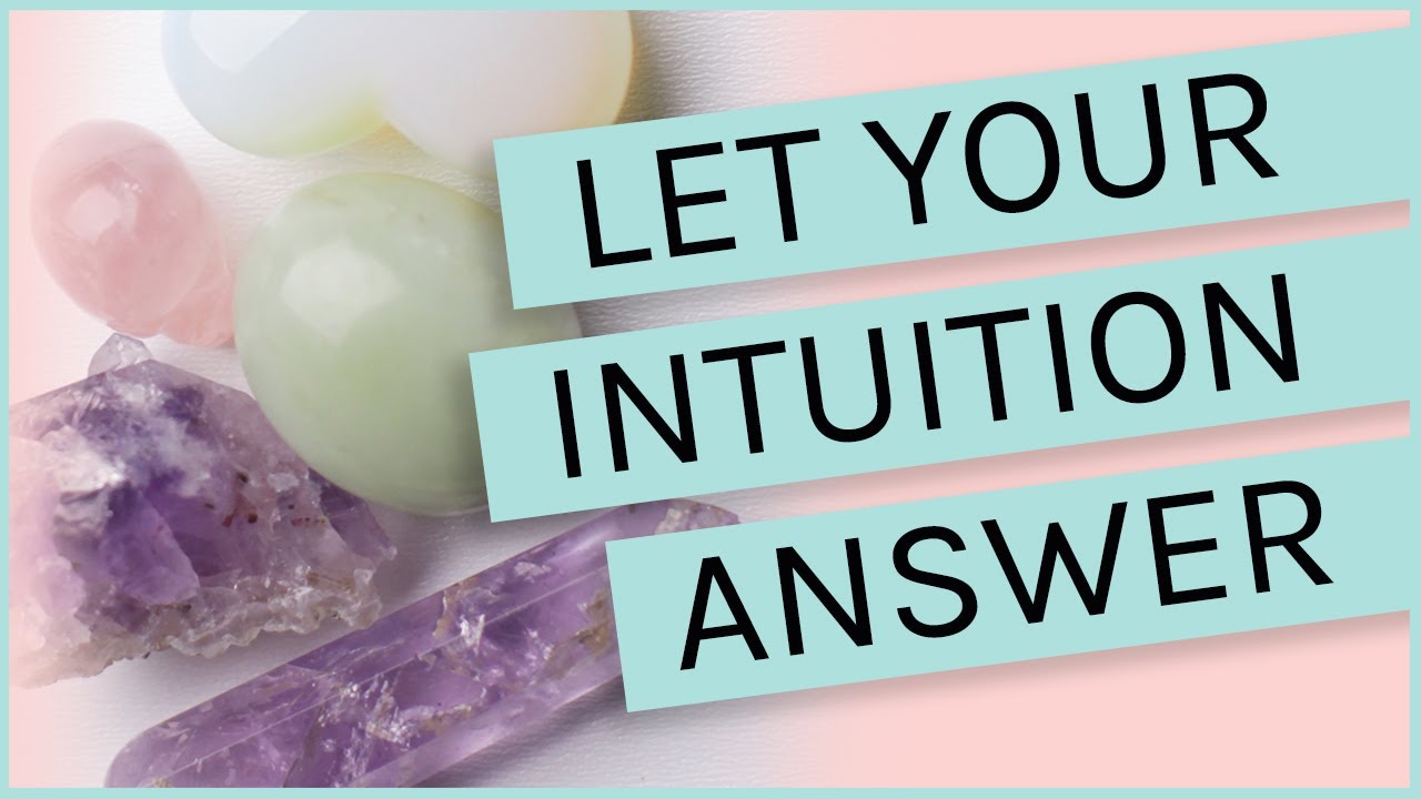 Exercise to Let Your Intuition Answer Your Questions - YouTube