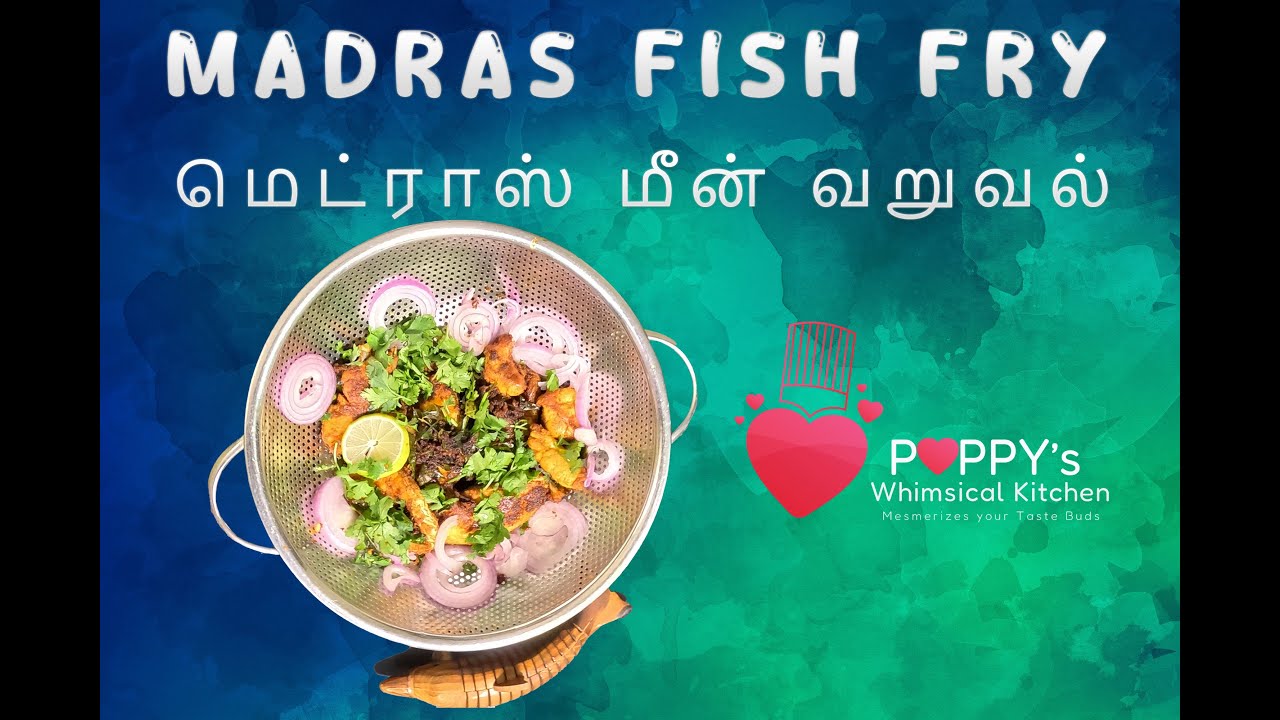 Madras Fish Fry | மெட்ராஸ் மீன் வறுவல் | The Perfect Madras Fish Fry ...