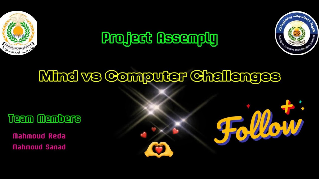 AssemplyProject : Mind vs Computer Challenges - YouTube