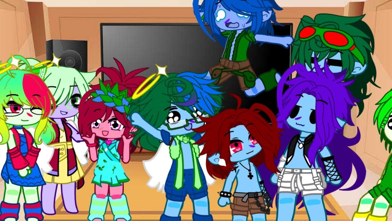 "Branch brothers and parents(+rosiepuff) react to branch"part 3|MY AU|# ...