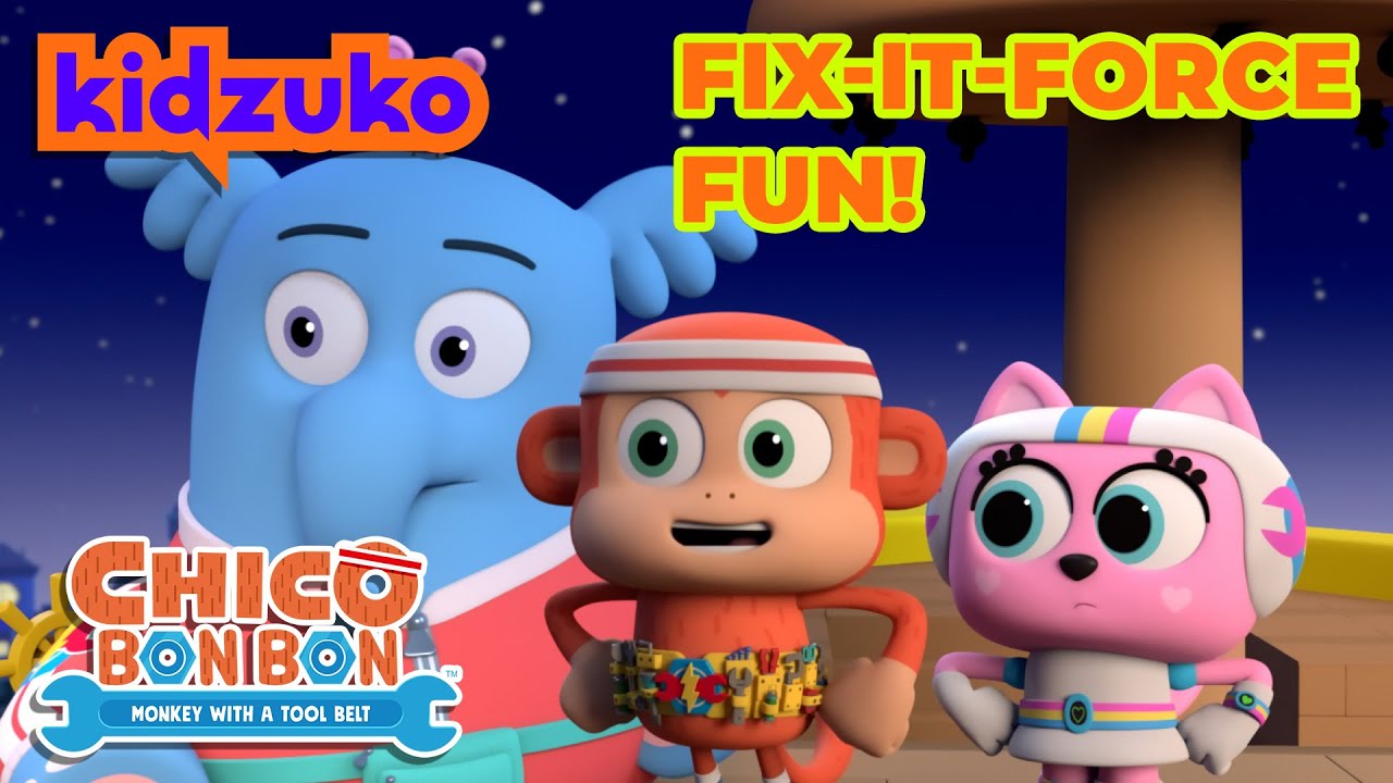 🛠🤪 Fix-It-Force Fun! 🤪🛠 | Chico Bon Bon Adventures | @Kidzuko - YouTube