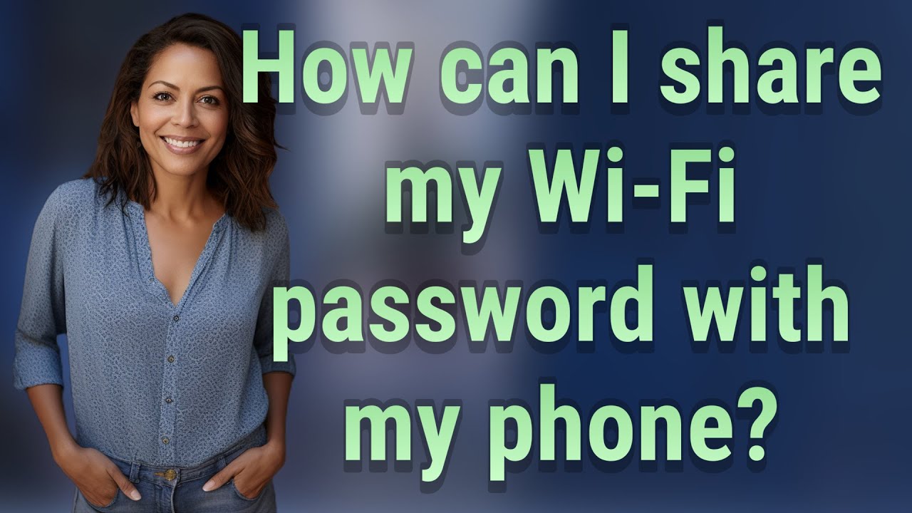 How Can I Share My Wi Fi Password With My Phone YouTube how-can-i-share-my-wi-fi-password-with-my-phone-youtube
