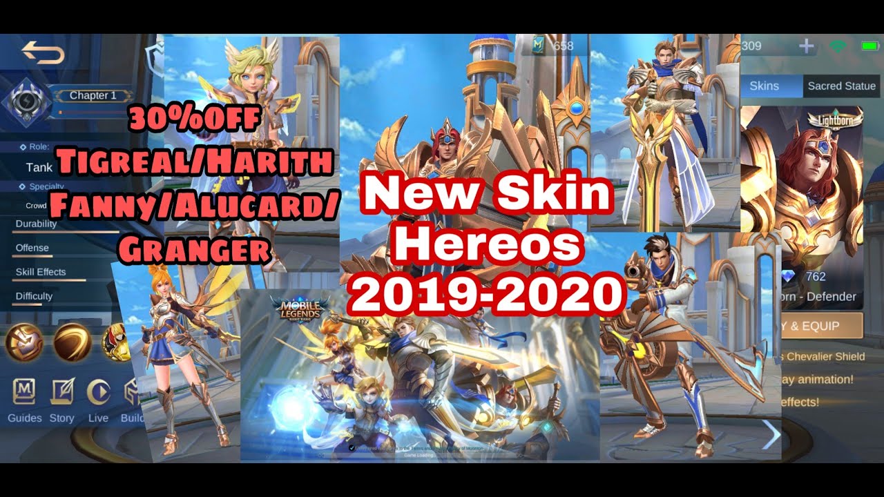 Mobile Legends New Hero Skin 2019-2020/ - YouTube