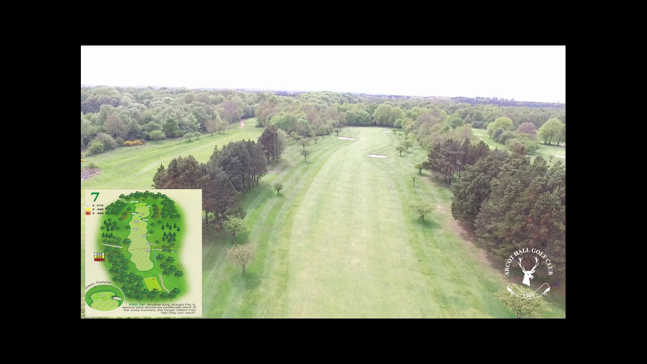 Arcot Hall Golf Club Hole 7 - YouTube