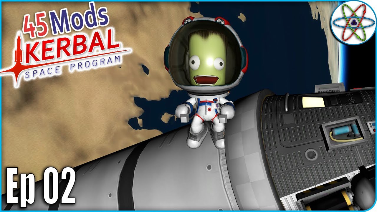 Fazendo Órbita no KSP! | Kerbal Space Program 1.8 - Ep 02 - YouTube