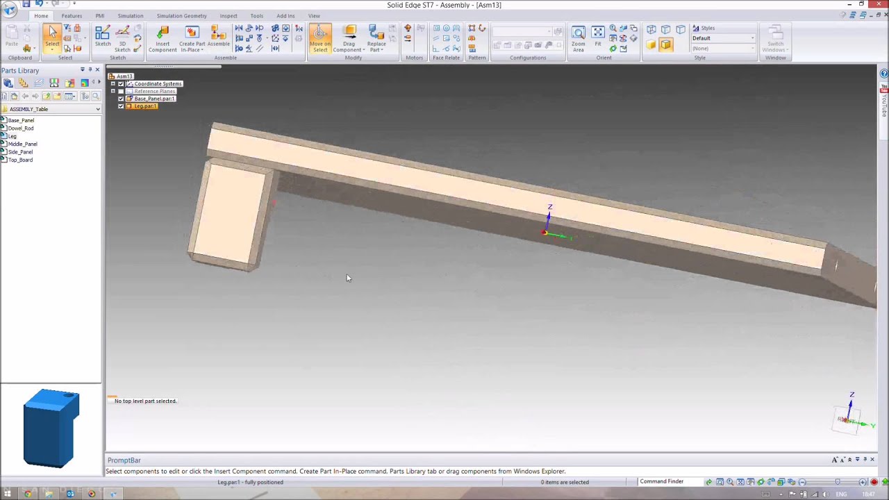 Solid Edge Basics 4 - YouTube